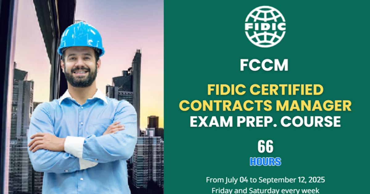 FIDIC Certified Contracts Manager (FCCM)